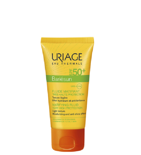 Uriage BARIÉSUN FLUIDE MATIFIANT SPF50+ 50ml - Parapharmacie - Medical Media Store Maroc